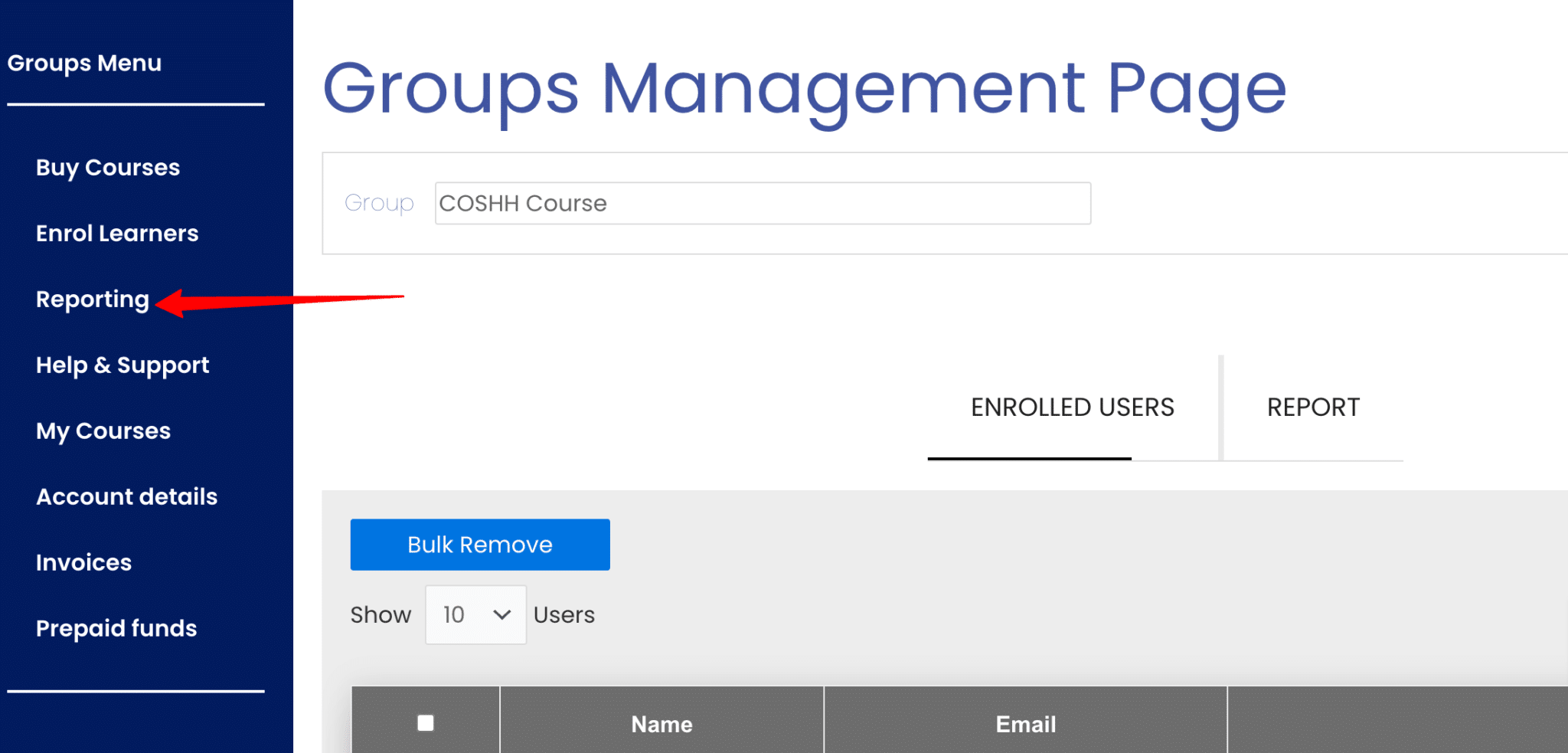 How to Check a Learner's Progress (Reporting) - Caredemy