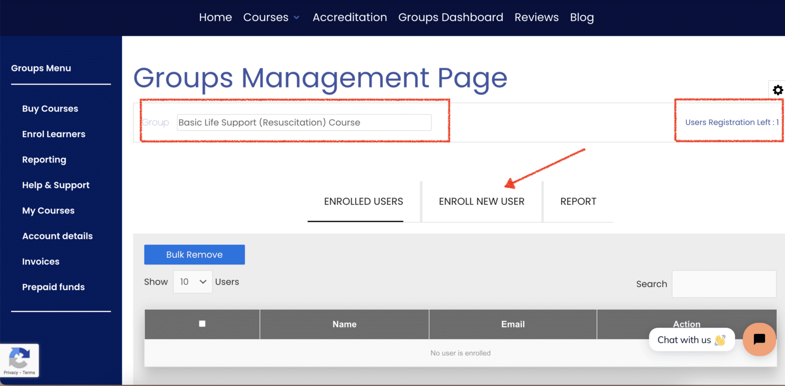 How to allocate courses to staff/learners - Caredemy