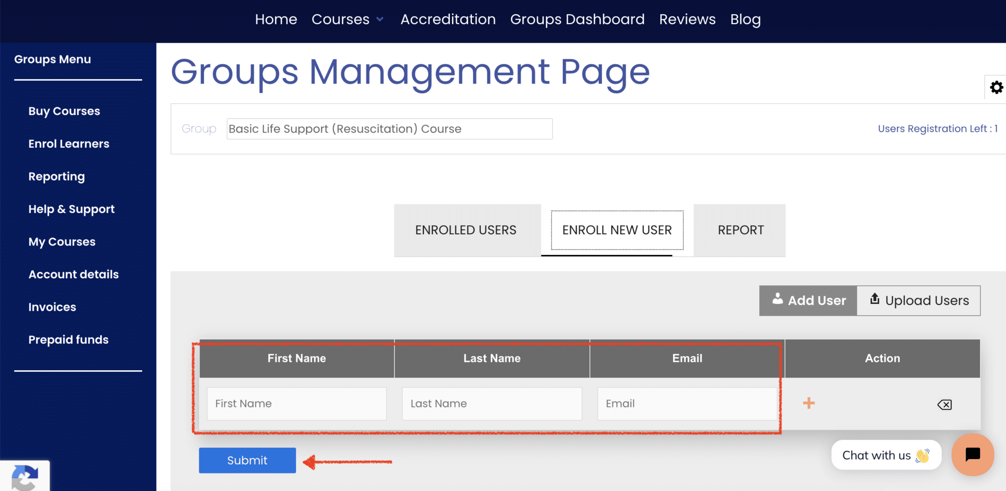 How to allocate courses to staff/learners - Caredemy