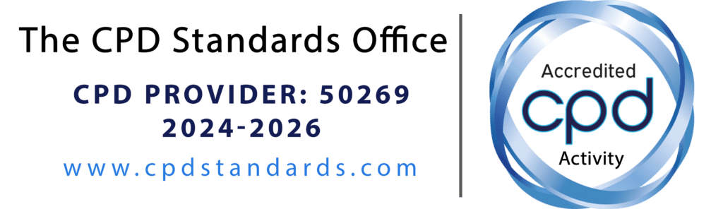 Approved and accredited by the CPD Standards Office